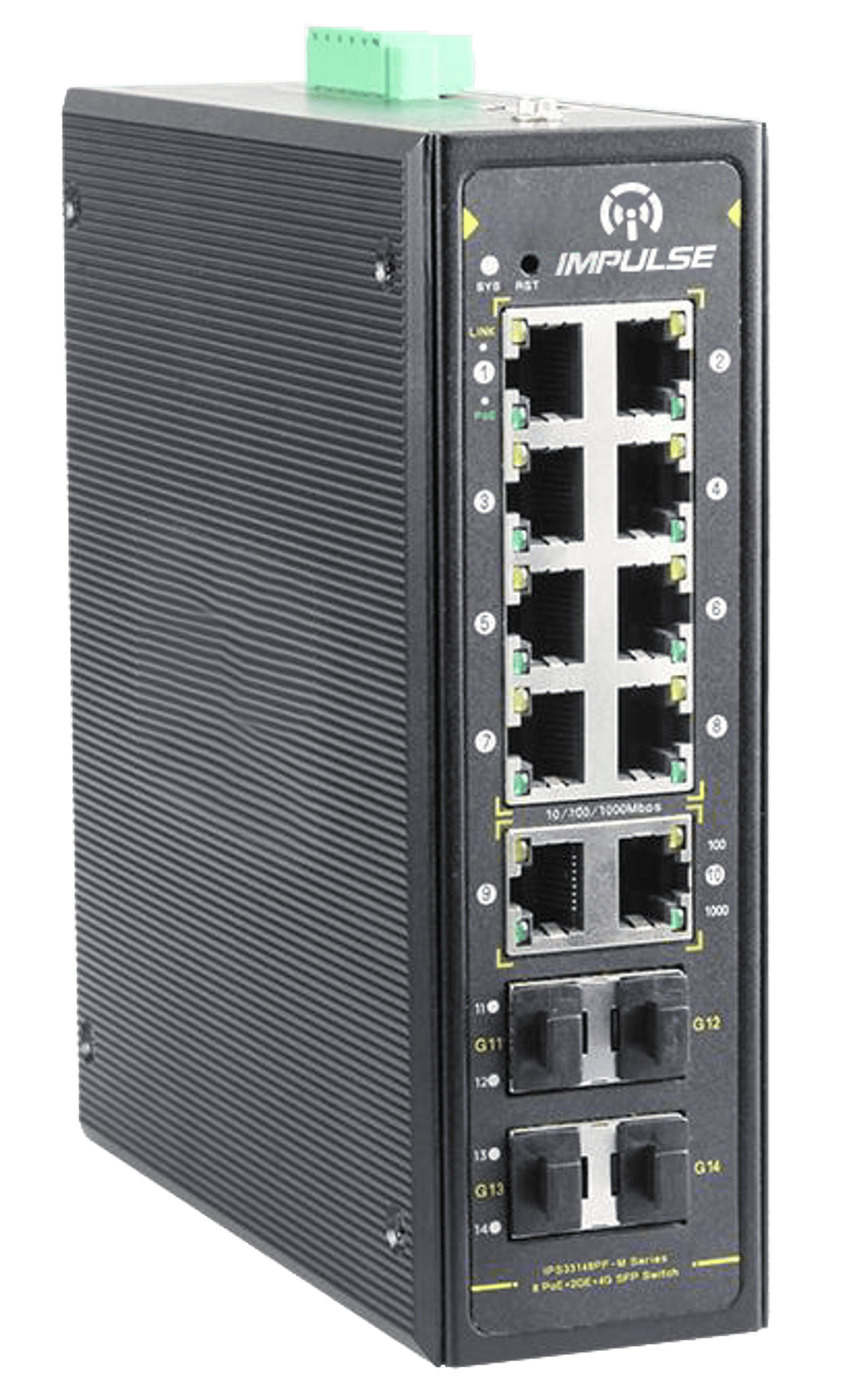 Ruggedized Industrial Grade PoE Networking Switches | Impulse CCTV